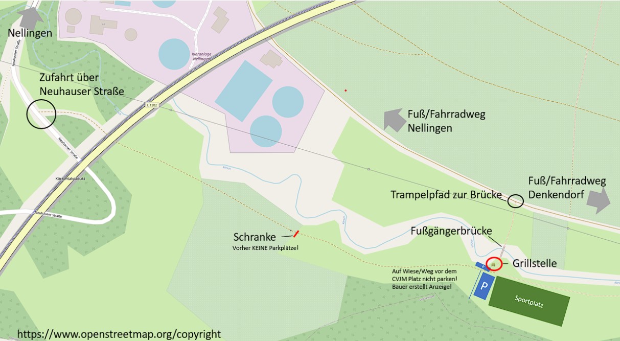 Sportplatz und Grillstelle - CVJM Nellingen